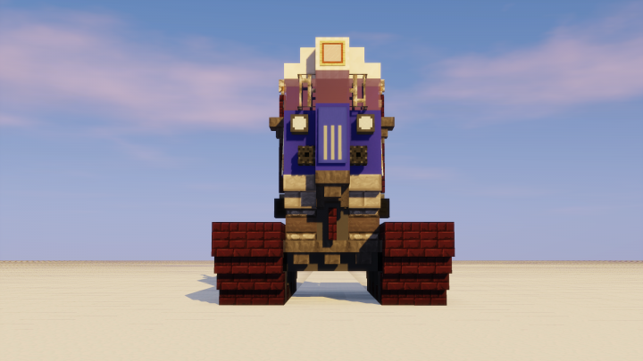 Dieselpunk Snow Vehicle Minecraft Map