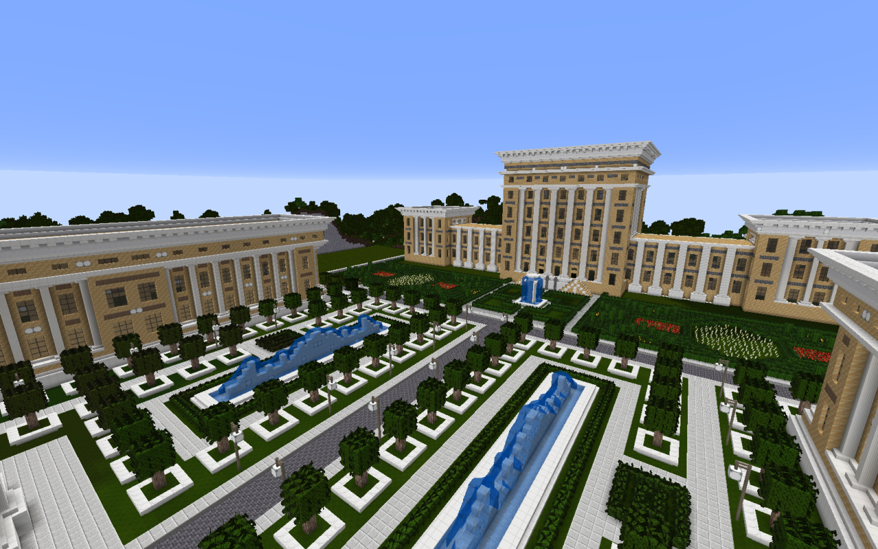 City of Social Realism, Grand Victory Square Minecraft Map