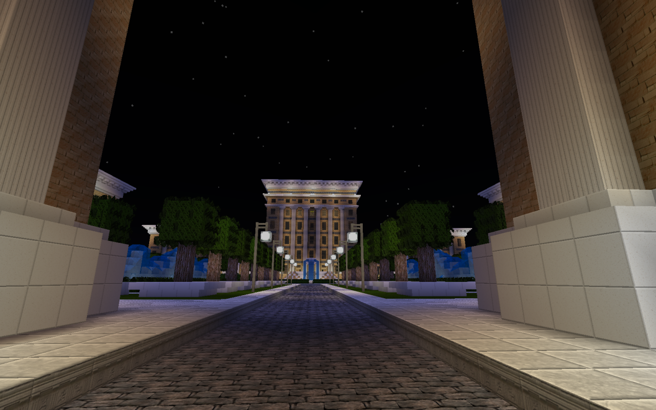 City of Social Realism, Grand Victory Square Minecraft Map