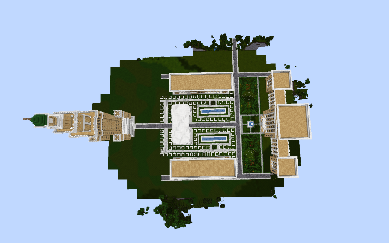 City of Social Realism, Grand Victory Square Minecraft Map