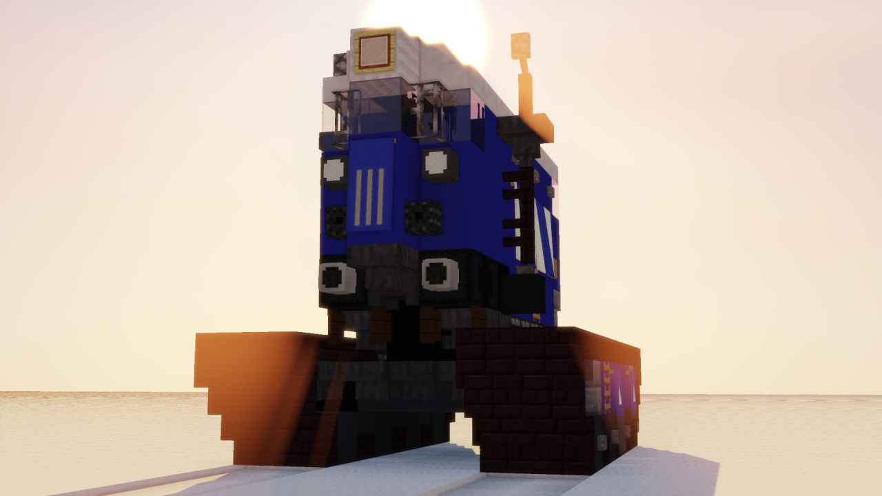 Dieselpunk Snow Vehicle Minecraft Map