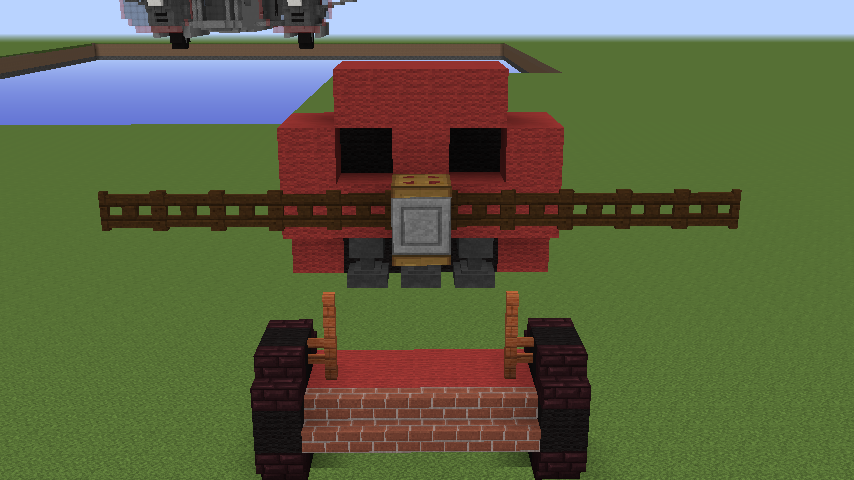Fokker Dr.I 'Red Baron' (4:1 Scale) Minecraft Map