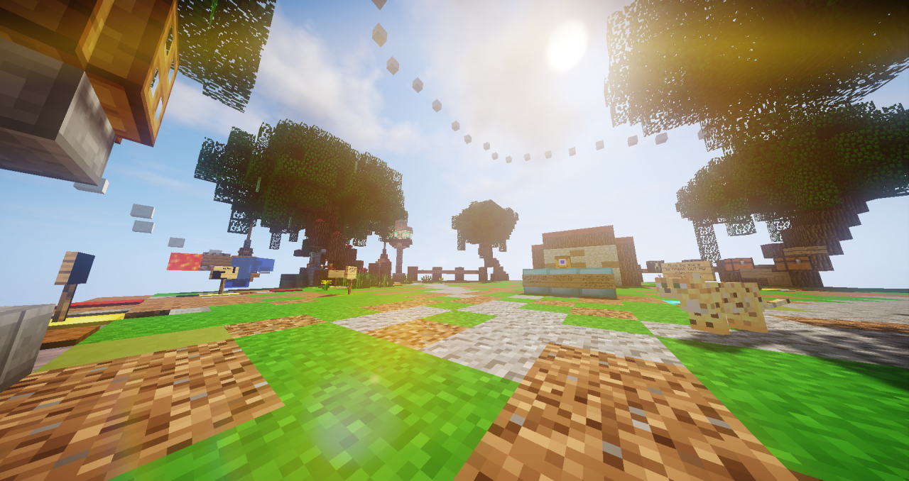 [FREE] Skyblock Server Spawn by chimpchung (Parkour Included) Minecraft Map