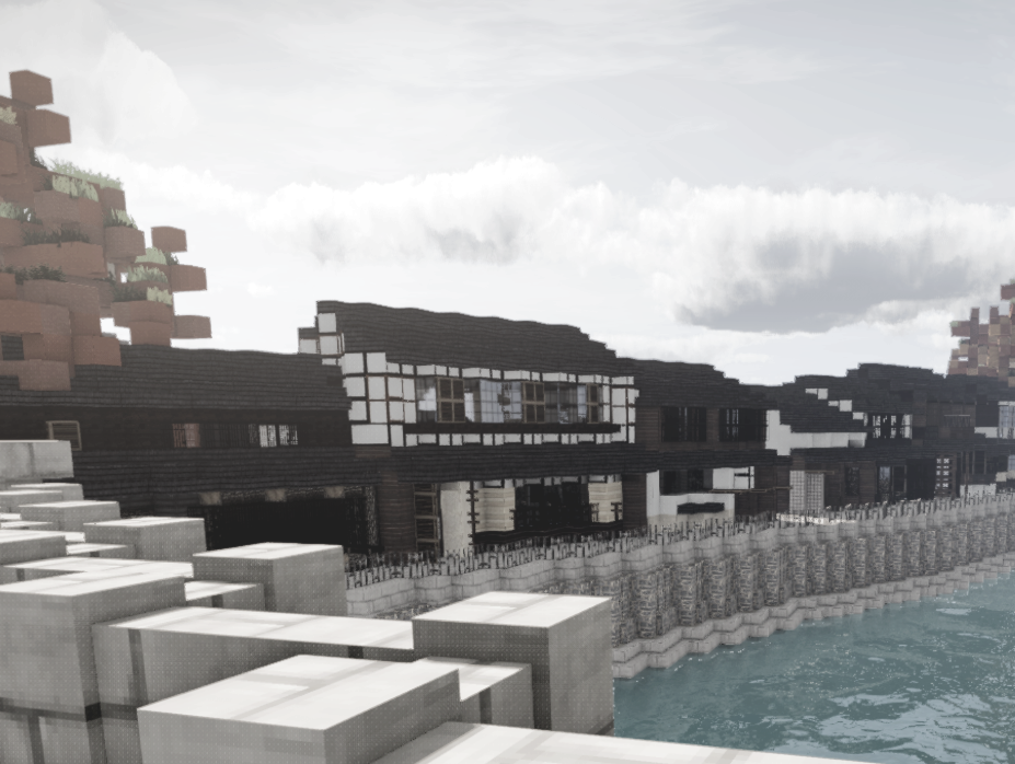 Umibebashi, Fukagawa, Fukagawa Ward, Tokyo, Japan Minecraft Map