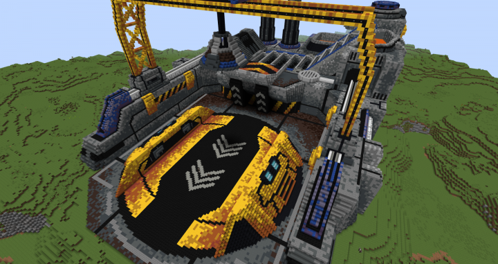 Ore refinery | C&C Red Alert 3 Minecraft Map