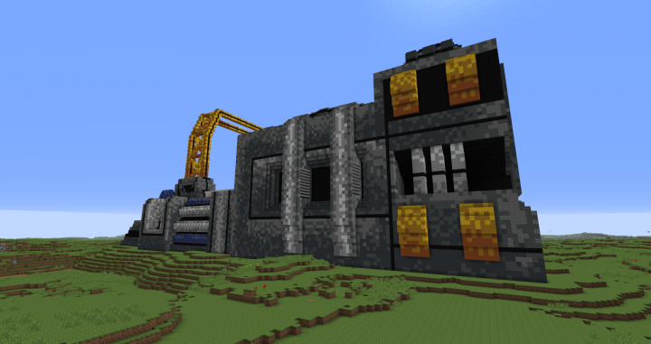 Ore refinery | C&C Red Alert 3 Minecraft Map