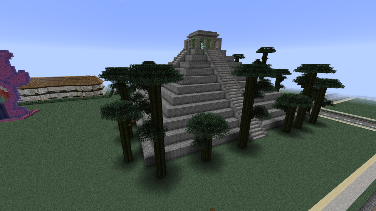 Mayan Temple Minecraft Map