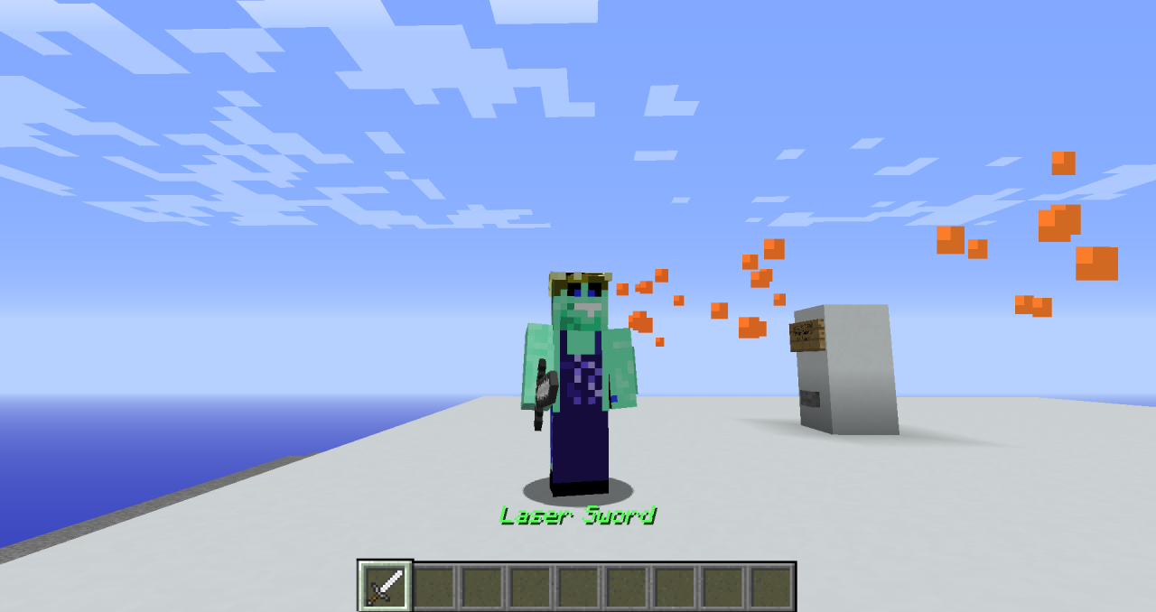 Minecraft Vanilla Laser Sword Minecraft Project