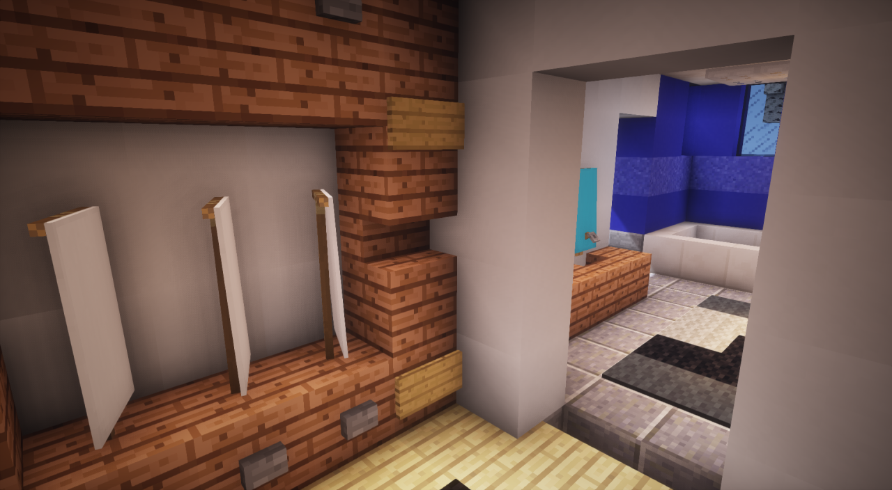 Concept Modern Home Minecraft Map