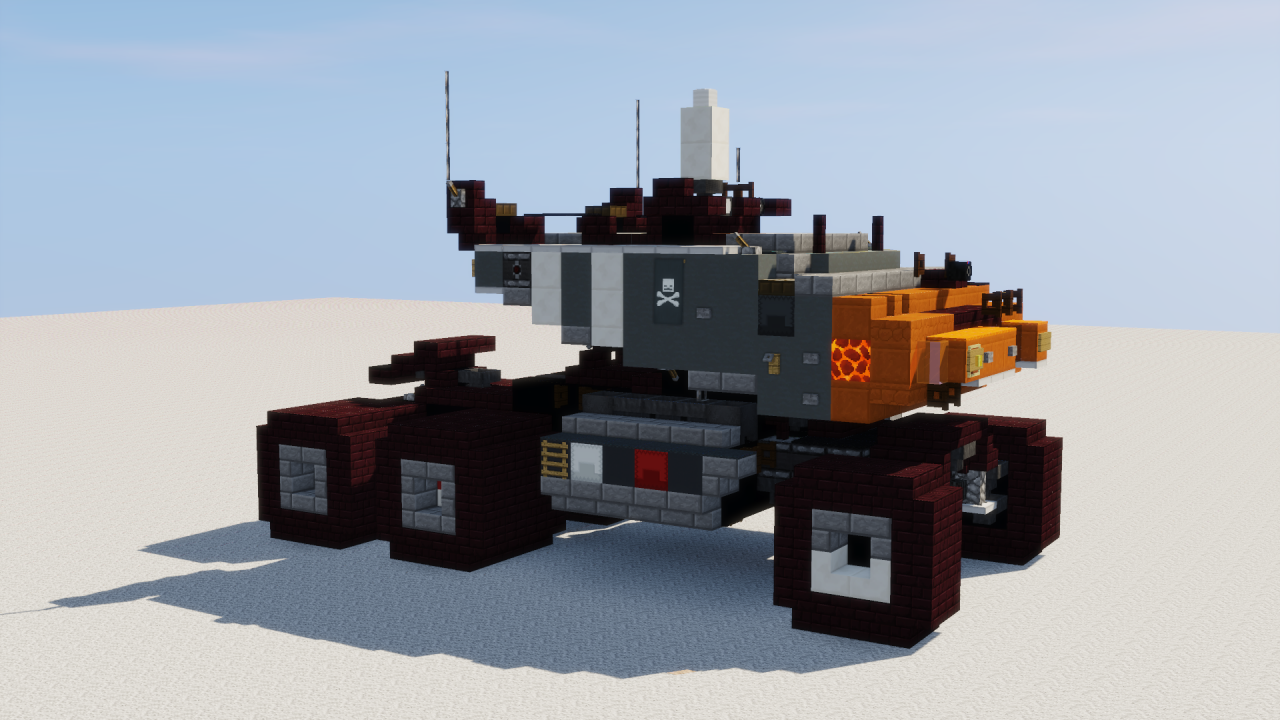 Futuristic Prime Mover Minecraft Map