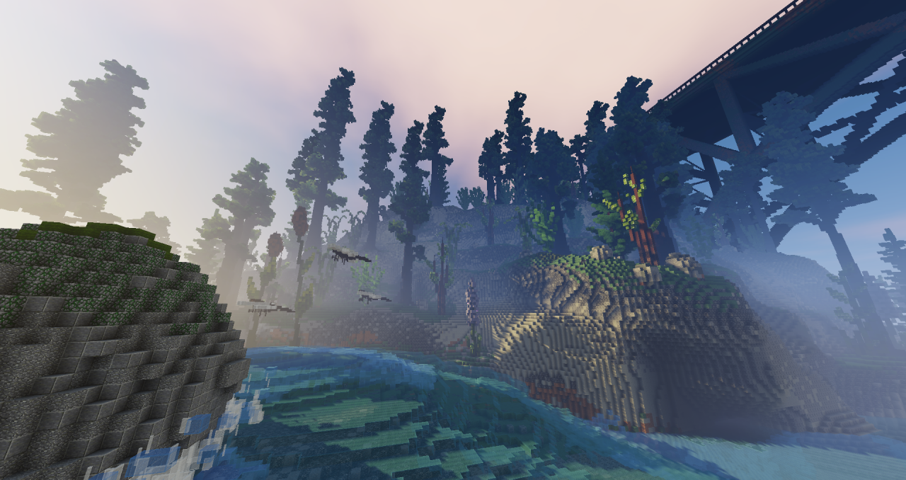 The Last of Us scene recreation Minecraft Map