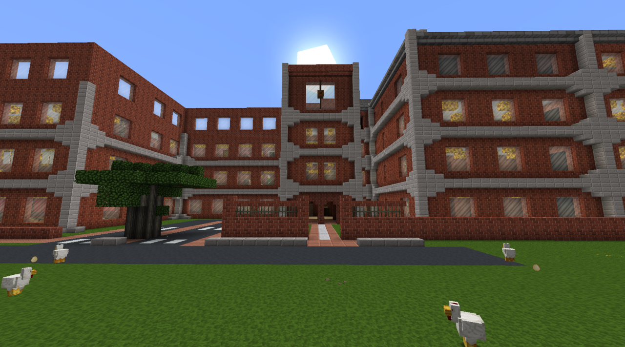 Project: School Rebuild & Improved Minecraft Map