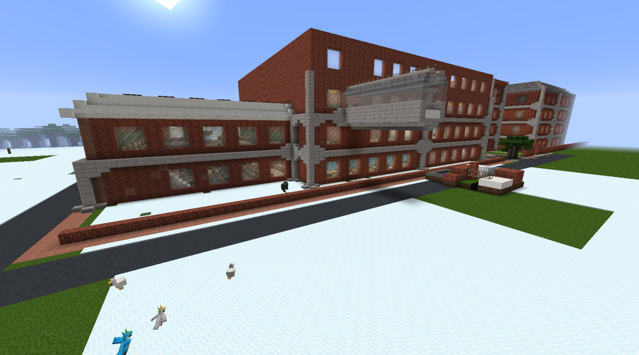 Project: School Rebuild & Improved Minecraft Map