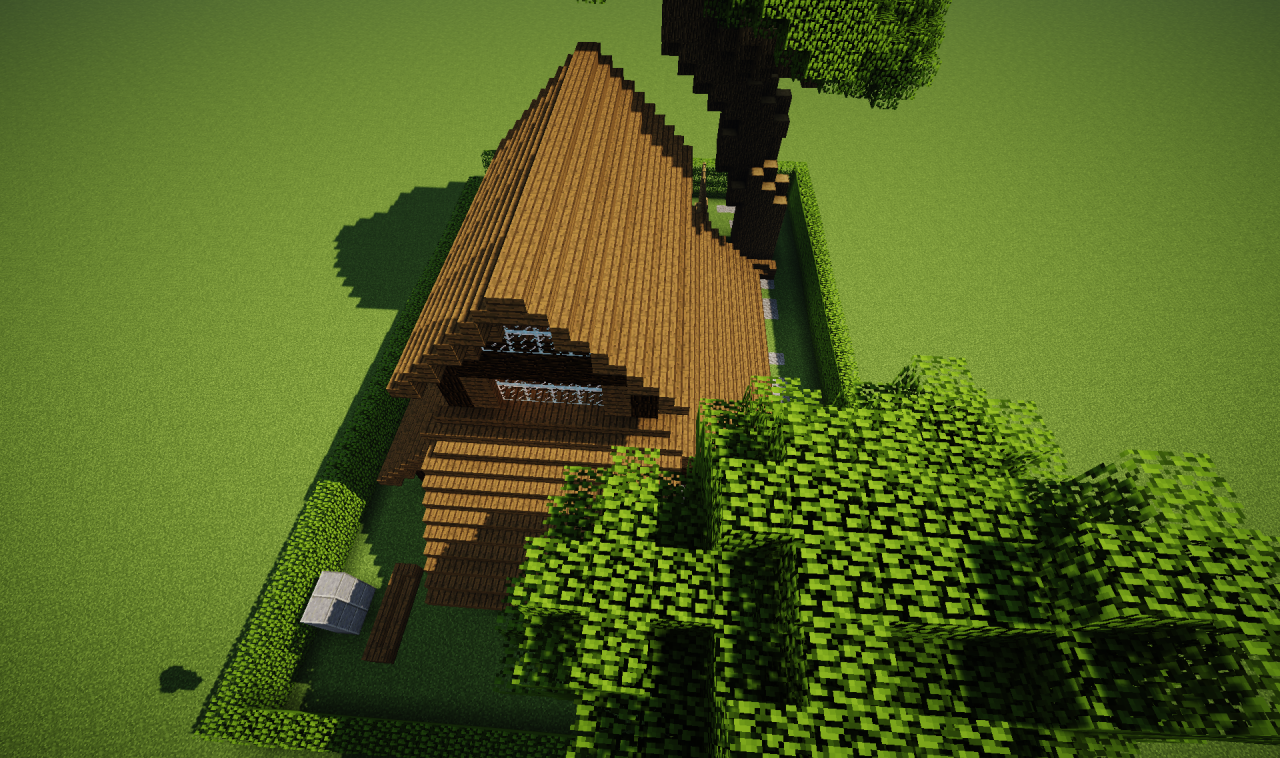Spruce Cabin +YARD Minecraft Map
