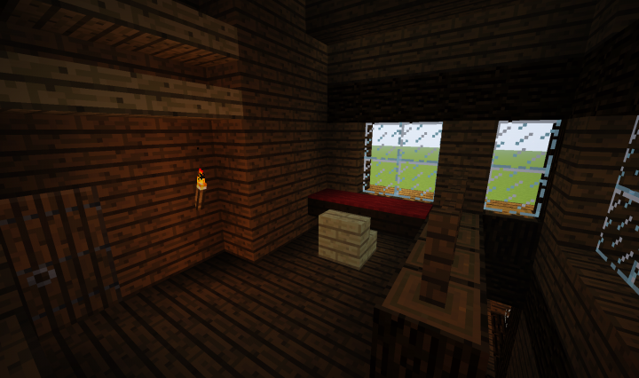 Spruce Cabin +YARD Minecraft Map