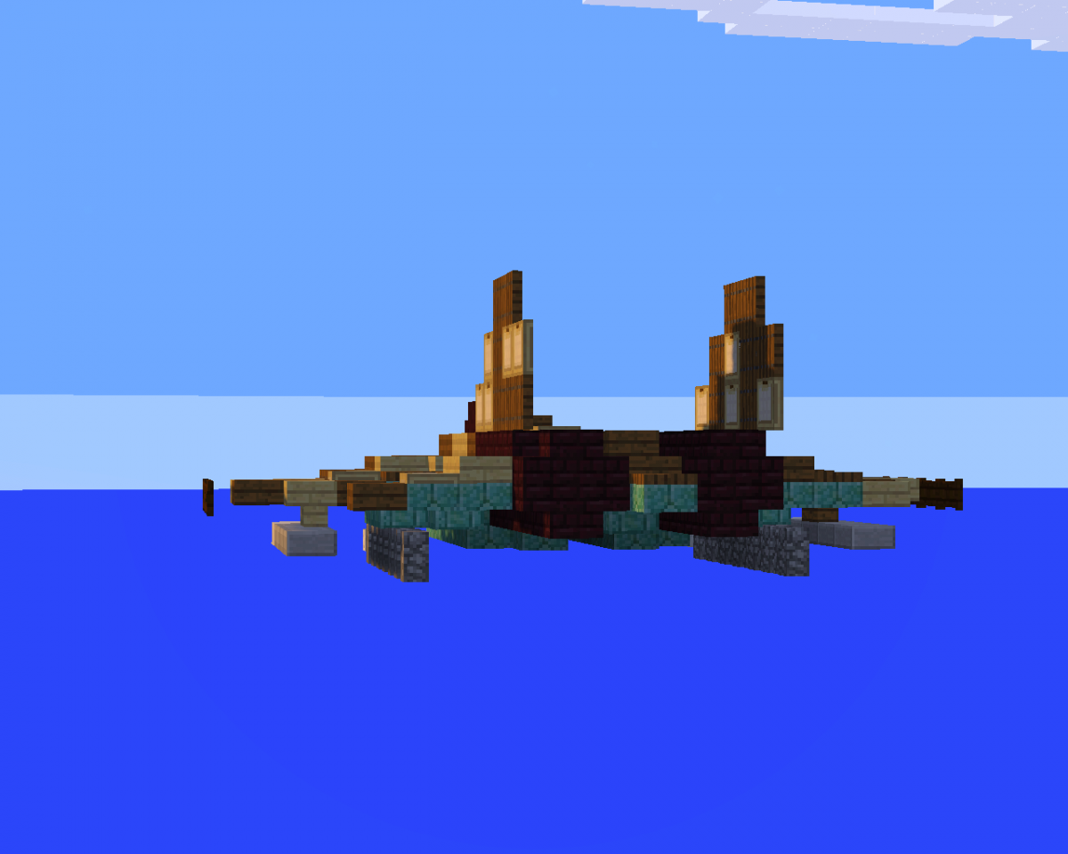 Modern day fighter jet Minecraft Map