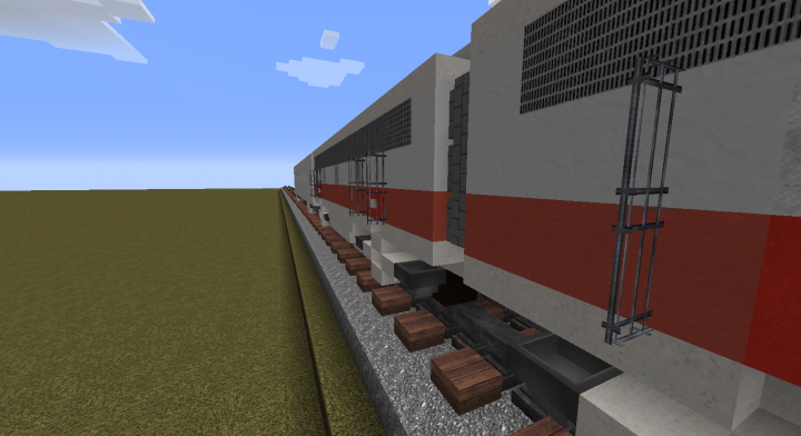 1980s Passenger Train Minecraft Map