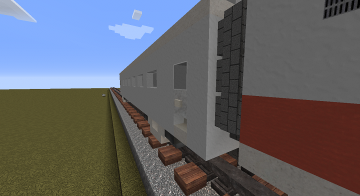 1980s Passenger Train Minecraft Map