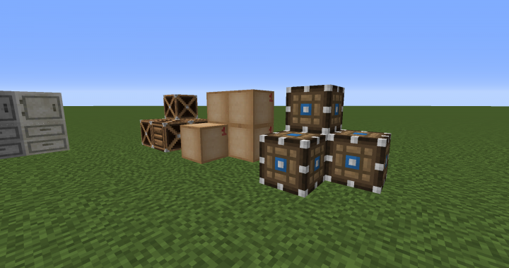 Shulker Boxes, Crates and more! Minecraft Texture Pack