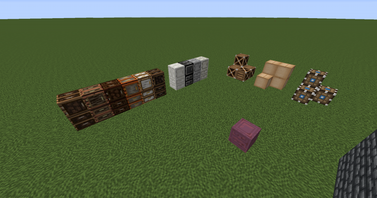 Shulker Boxes, Crates and more! Minecraft Texture Pack