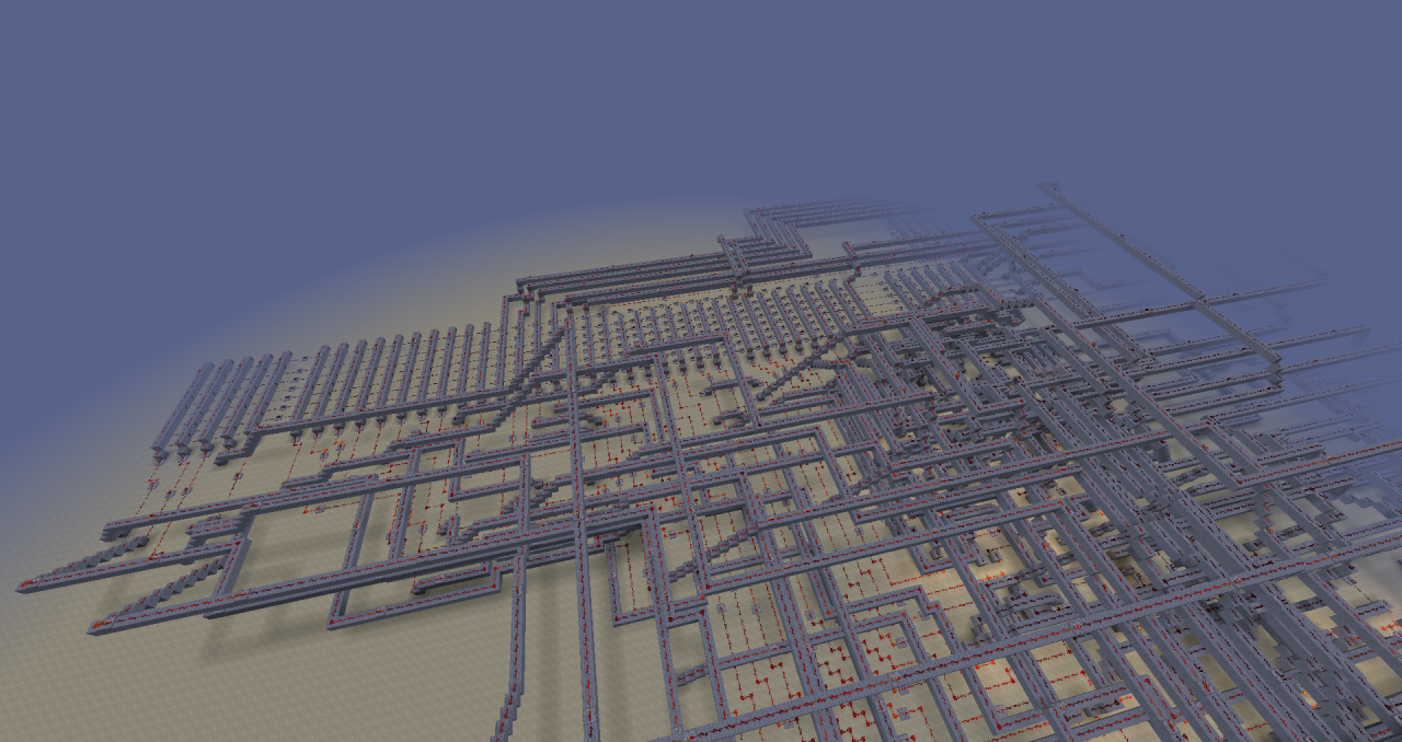 Redstone Calculator V2 Minecraft Map