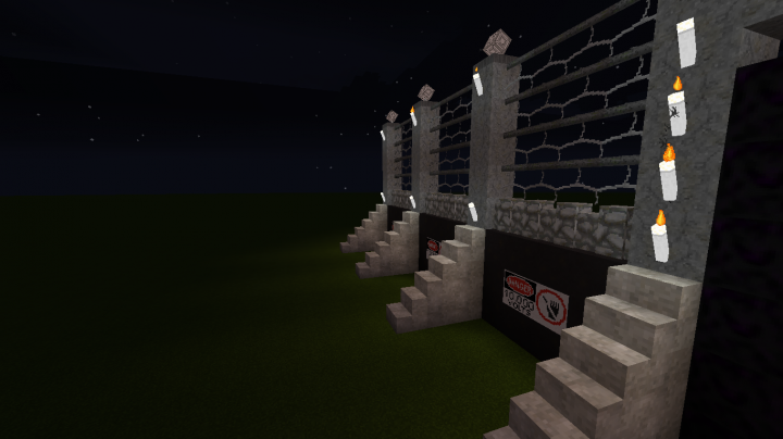 Raptor Paddock Fences Minecraft Map