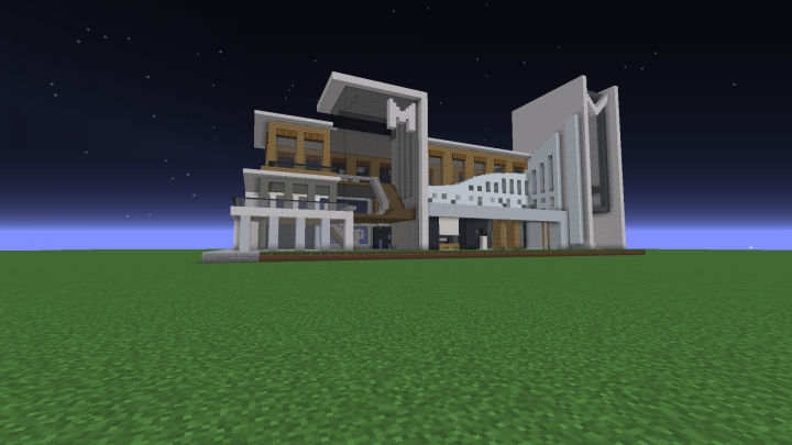Modern/Futurist Museum : Novelty City Minecraft Map