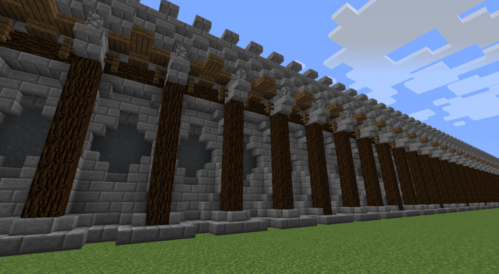 Modular City Walls Repository Minecraft Map
