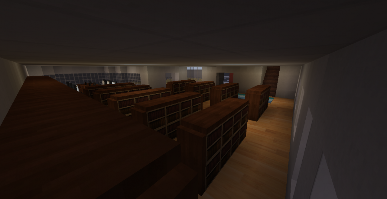 Library Minecraft Map