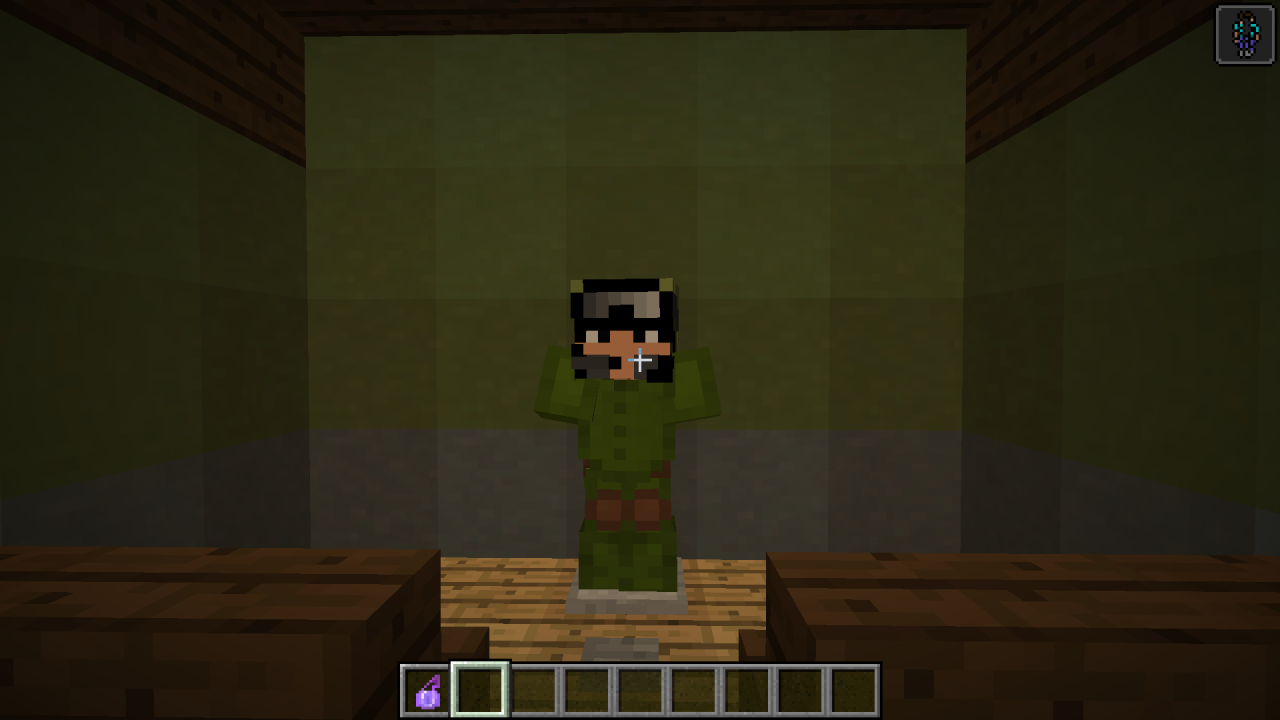 Find the Button: War Minecraft Map