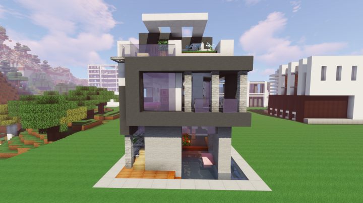 10 x 10 Contemporary House 2 Minecraft Map