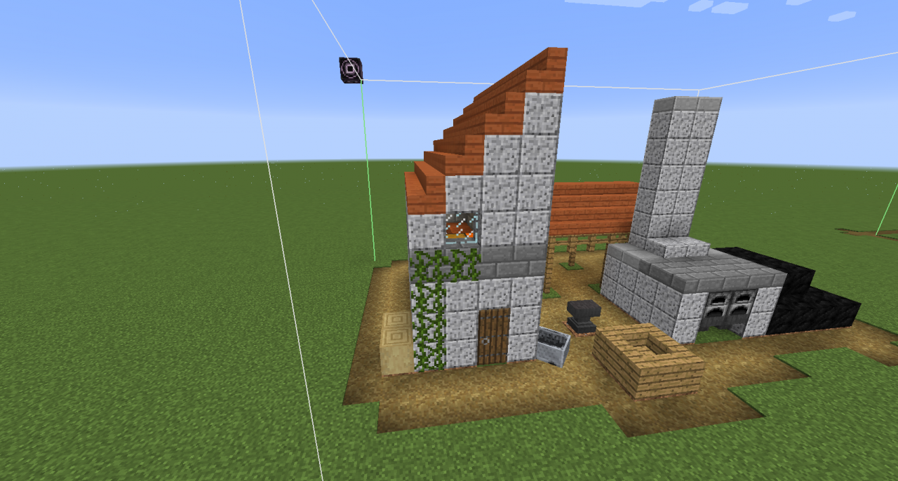 Portuguese Buildings: Blacksith Minecraft Project