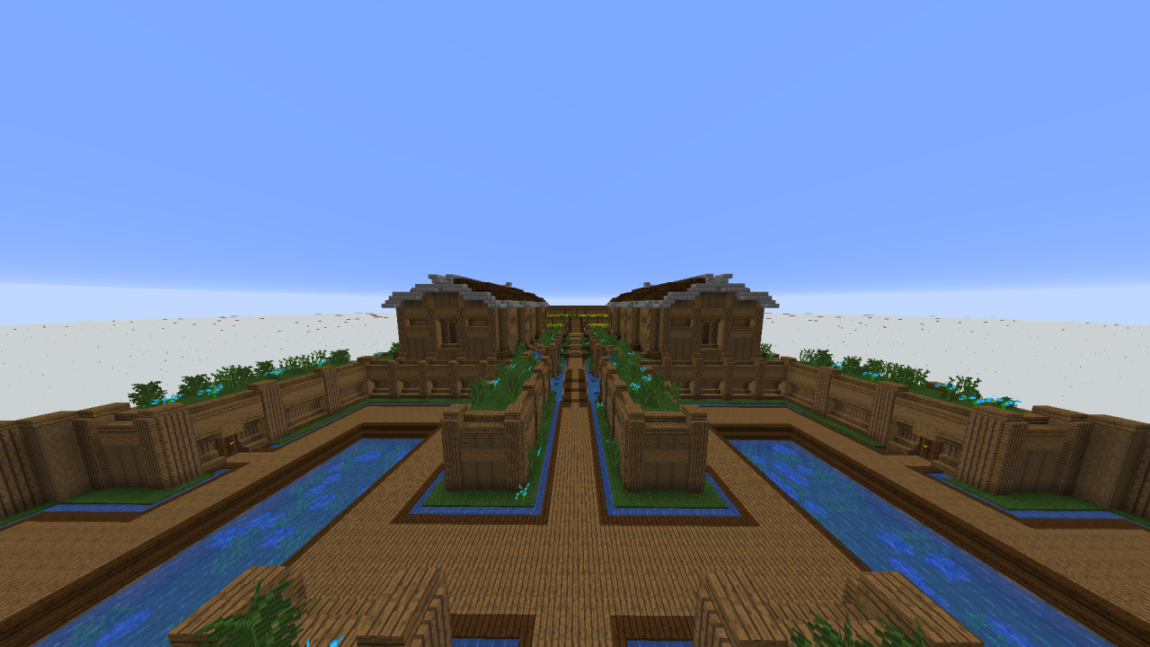 Japanese Style Complex Minecraft Map