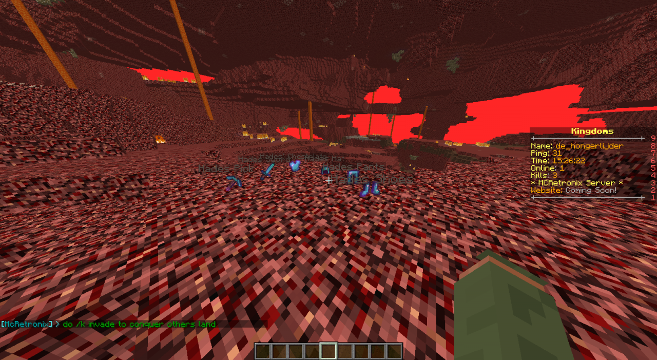 Retronix (kingdoms/factions2.0) Minecraft Server