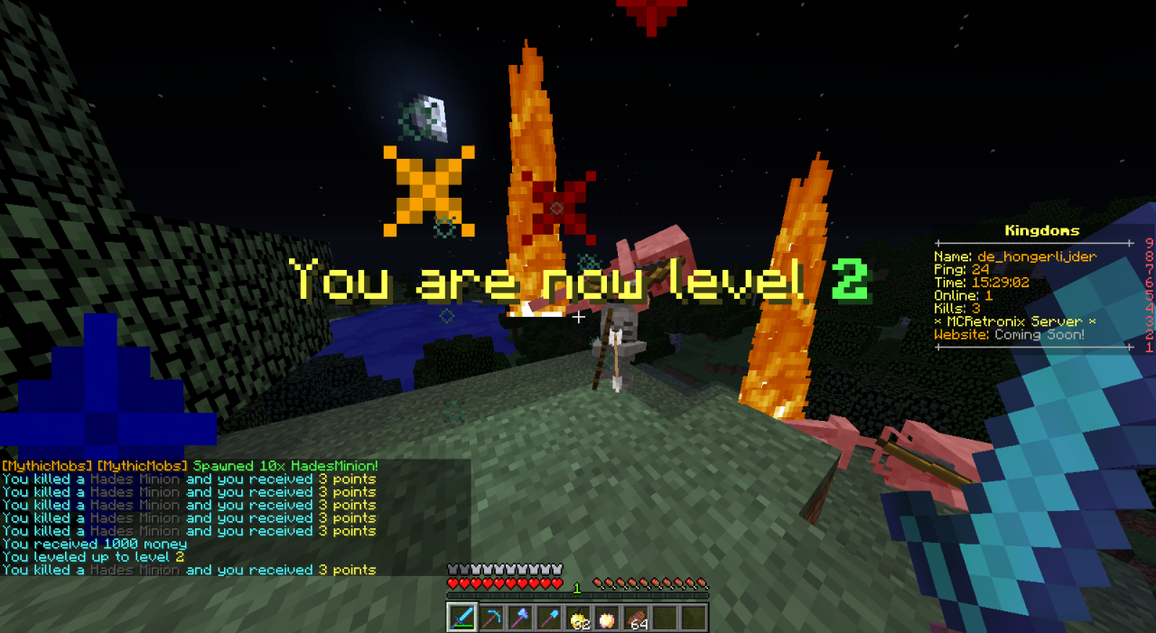 Retronix (kingdoms/factions2.0) Minecraft Server