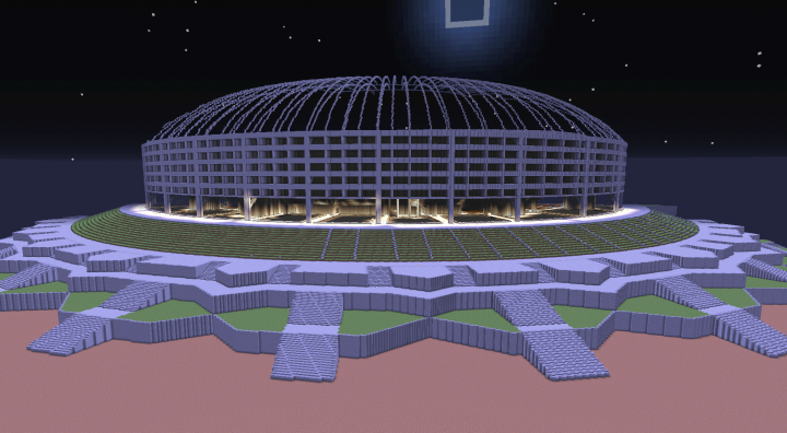 RUBIN ARENA STADIUM Minecraft Map