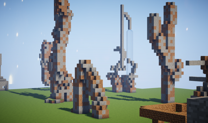 STONE DIRT FINGERS "20 Pack!" Minecraft Map