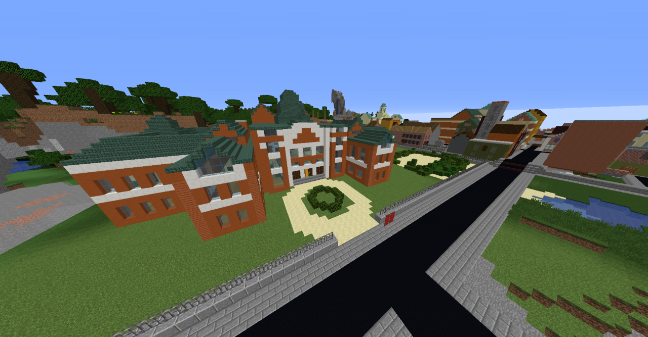 Professor Layton and the Curious Worldmap Minecraft Map