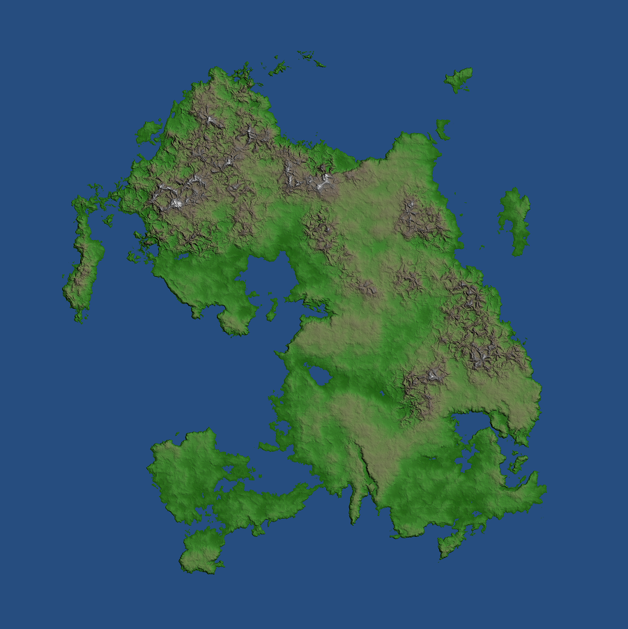 [16k x 16k] Zealcraft Server Map Minecraft Map