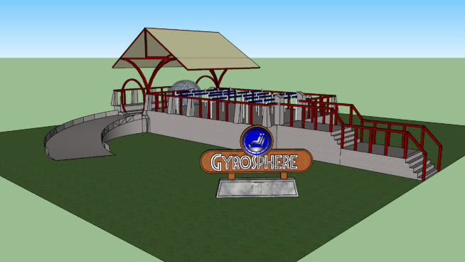 New Gyro Station with Gyrosphere From 3d Warehouse Minecraft Map