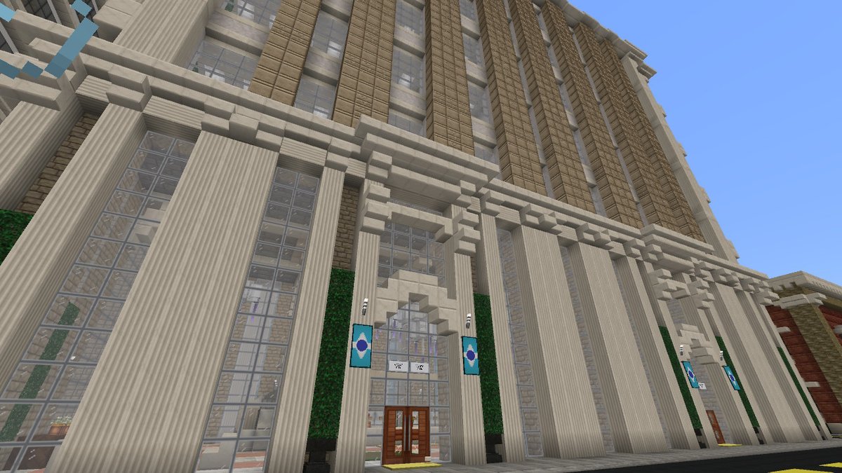 Lazuli City Federal Bank Minecraft Map