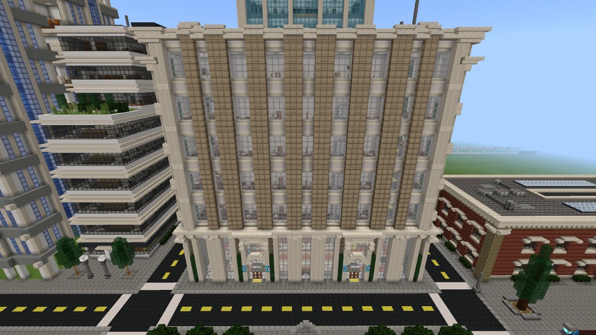 Lazuli City Federal Bank Minecraft Map