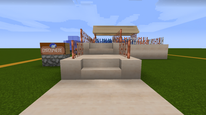 New Gyro Station with Gyrosphere From 3d Warehouse Minecraft Map