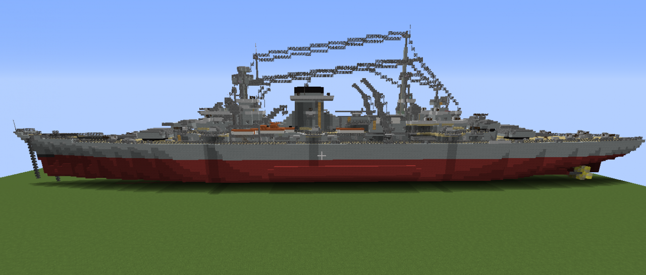 Heavy Cruiser Roon Minecraft Map