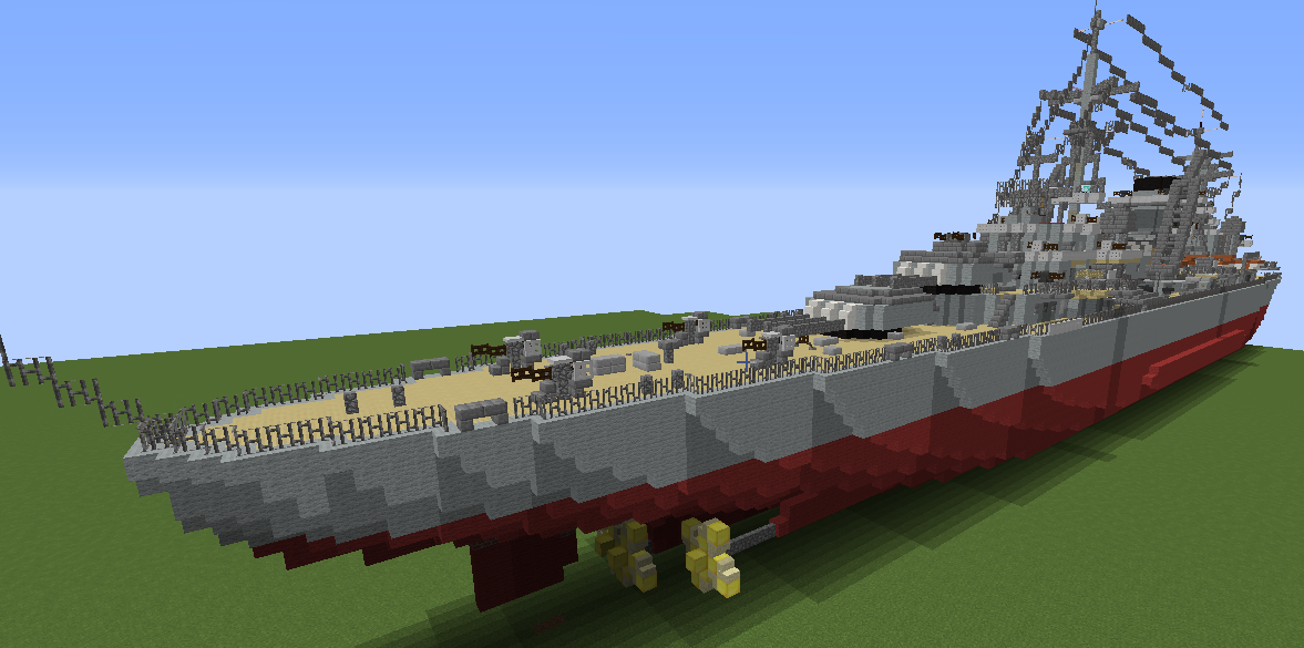Heavy Cruiser Roon Minecraft Map