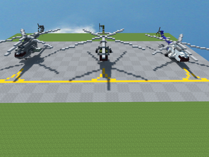 Mil Mi-8 Minecraft Map