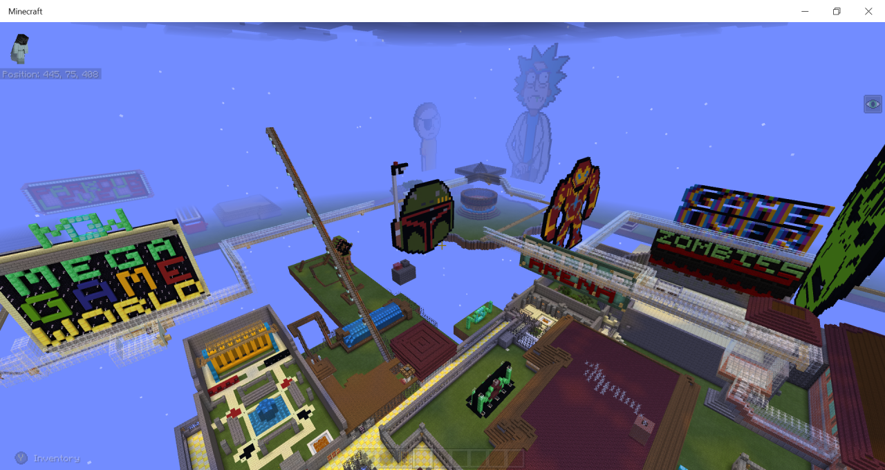 Mega Game World! Minecraft Map