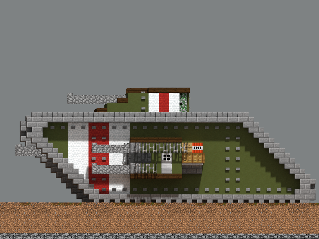 Mk XXV Caesar | Fictional Super-Heavy Tank Minecraft Map
