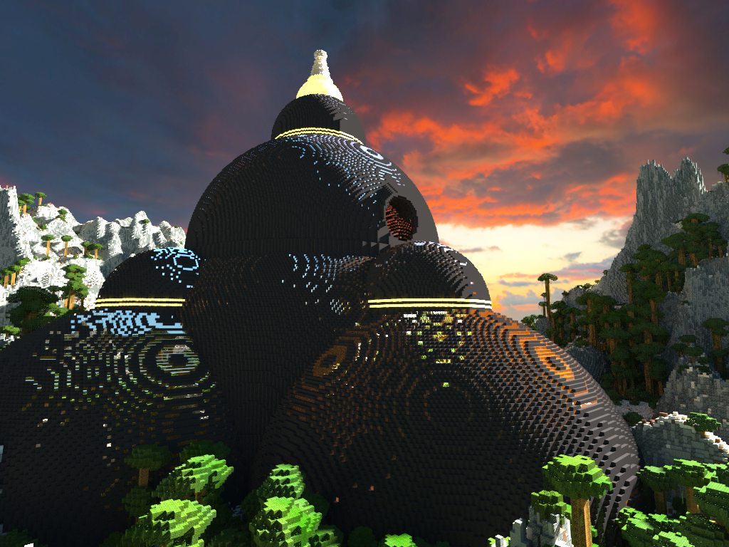 Alien temple 3 Minecraft Map