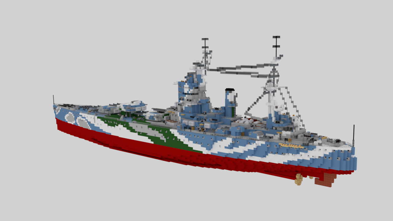 HMS Rodney Minecraft Map